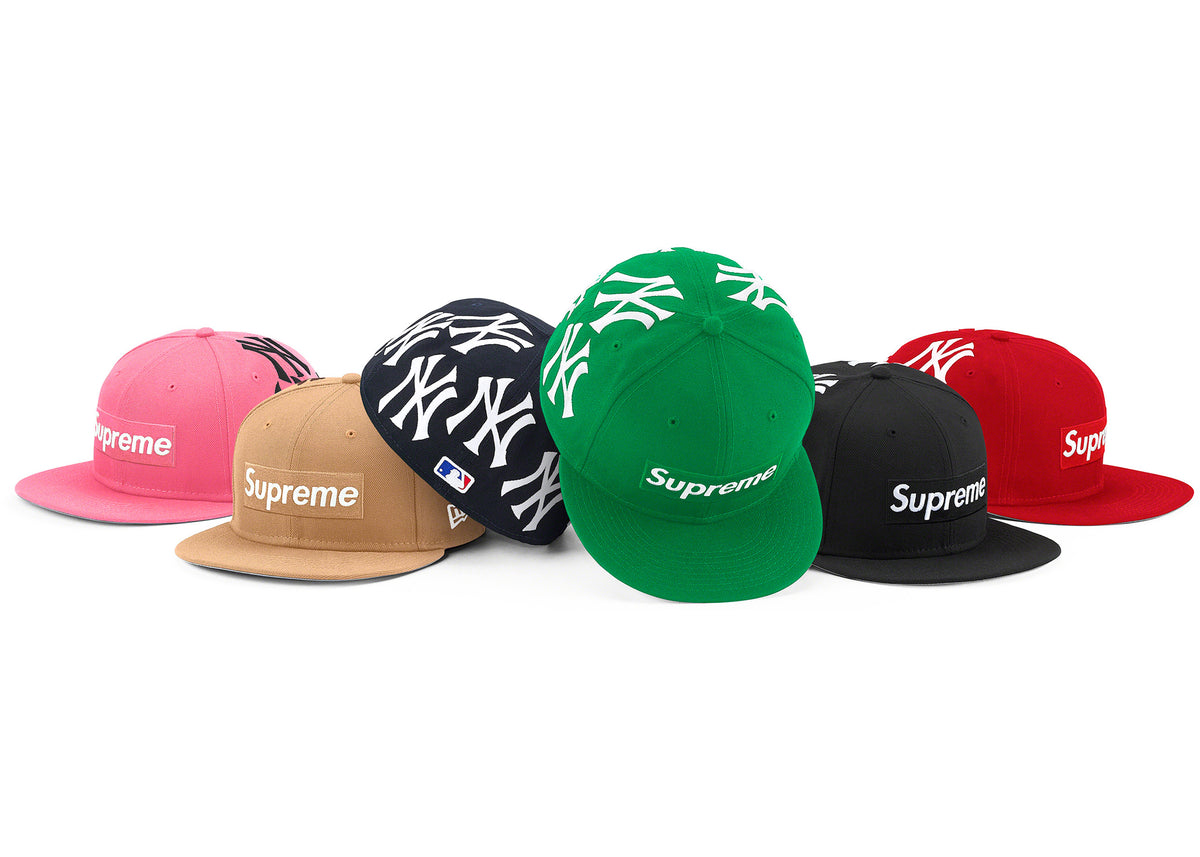 SUPREME YANKEES BOX LOGO NEW ERA (2021FW) – UNIQUE HYPE HK