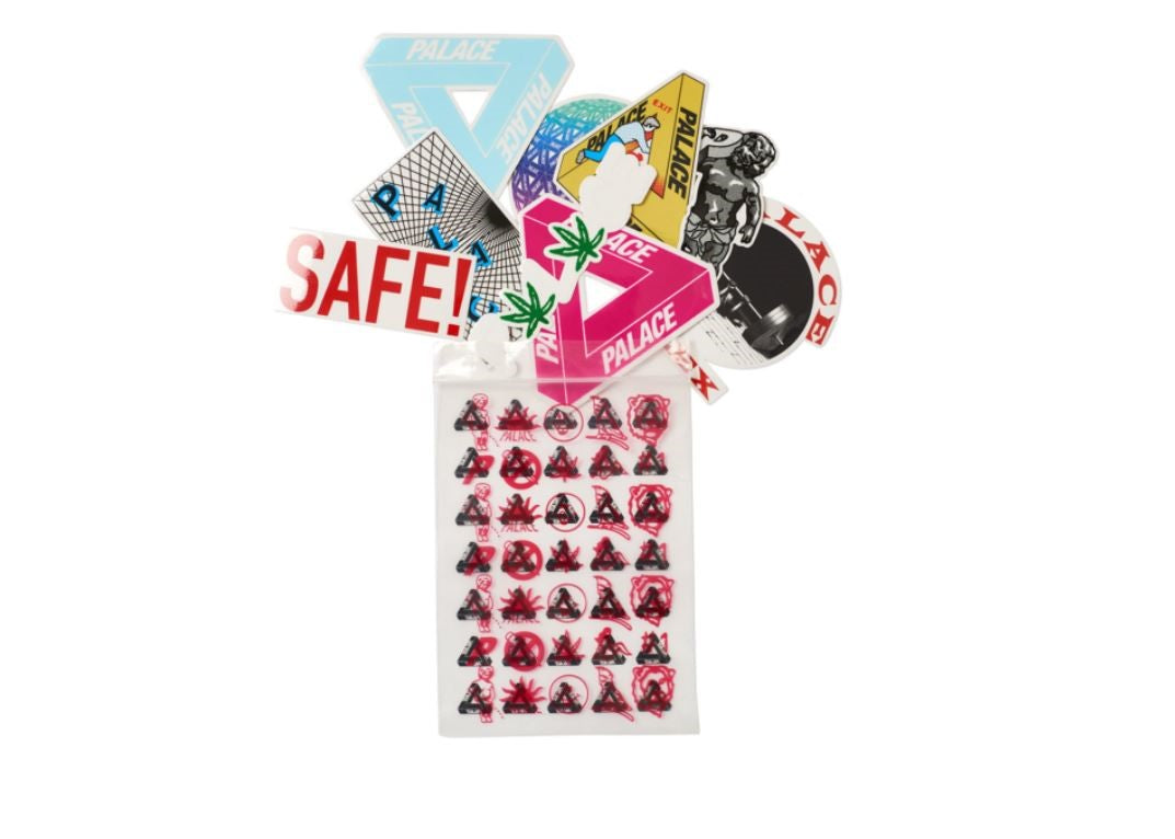 PALACE PALACE SPRING STICKER PACK – UNIQUE HYPE HK